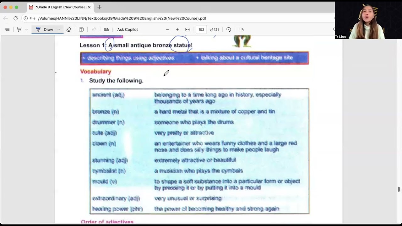 Grade(9) English Unit(11) Lesson(1)