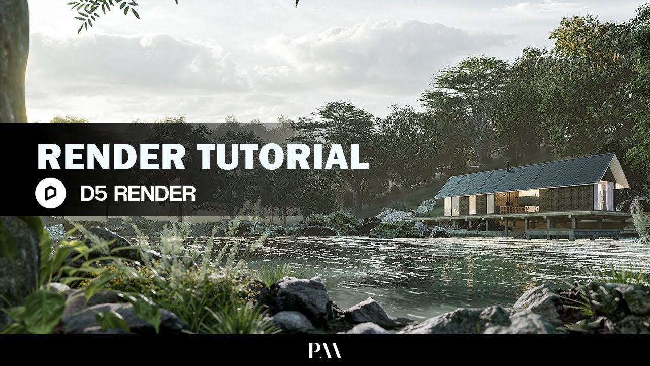 LEARN WITH ME: D5 RENDER TUTORIAL - Exterior scene 08