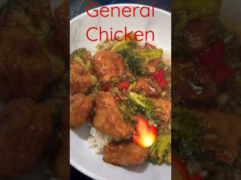 P.F. Chang’s  General Chicken!!!! #shorts #cooking #pfchangs