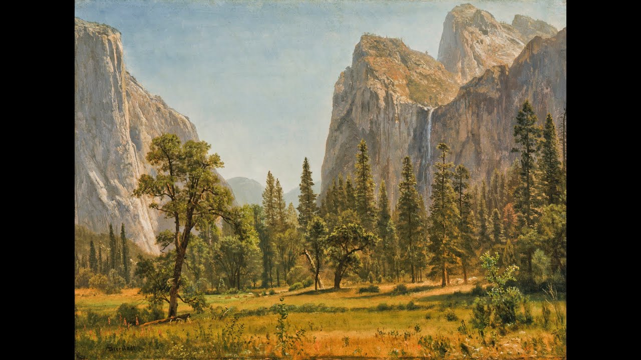 CAM Look | Bridal Veil Falls, Yosemite Valley, California by Albert Bierstadt | 4/28/20