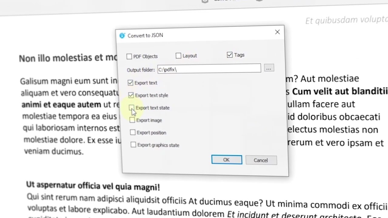PDFix Desktop – a product for Data Extraction