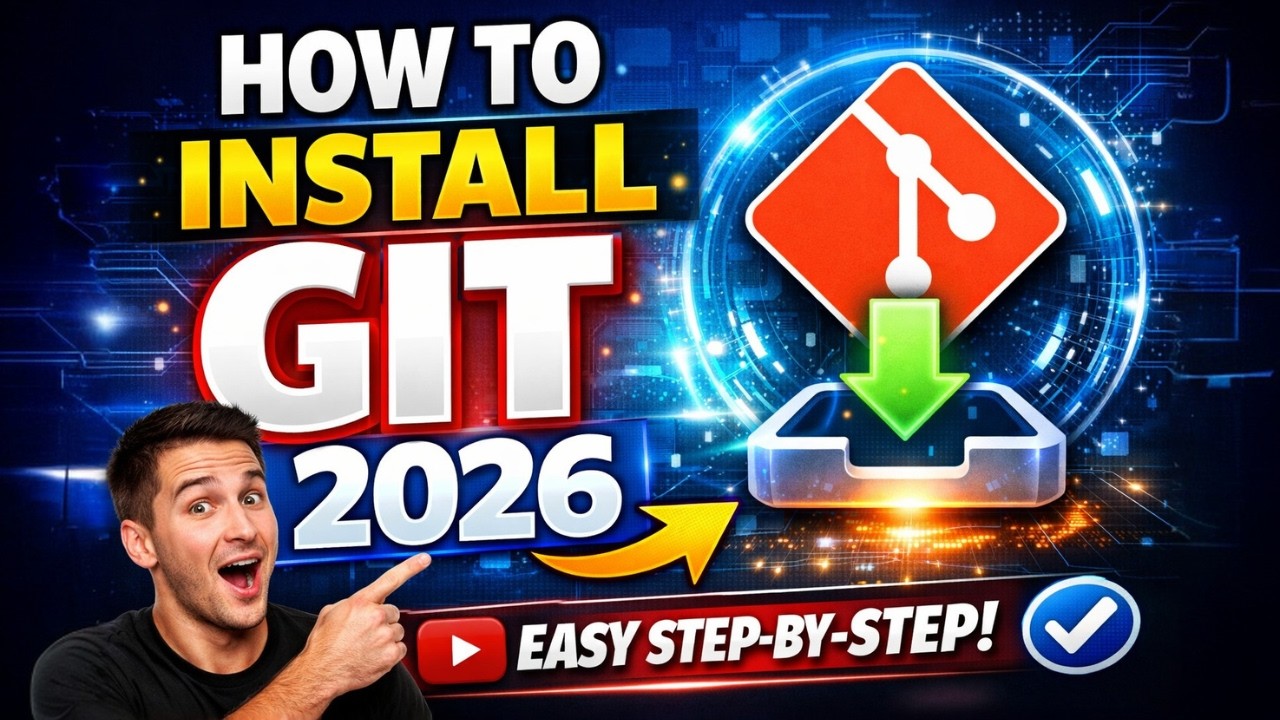 How to Install Git on Windows & Mac in 2026 | Beginner Tutorial