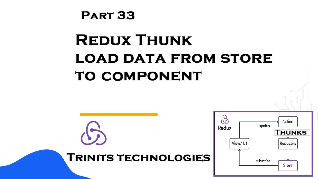 Part 33 React Tutorial | Redux Thunk | React Redux Toolkit | Load data by Thunk and display data