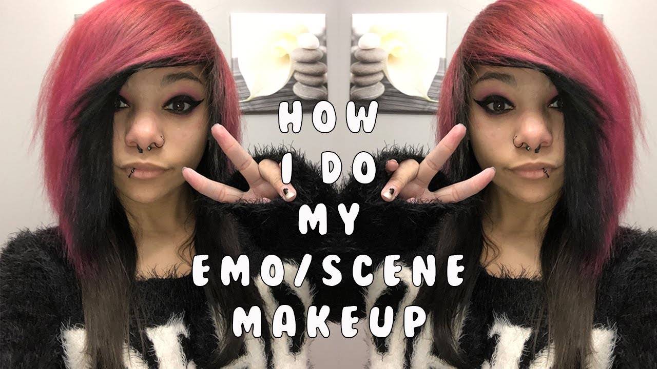 Emo/Scene Makeup Tutorial|| Bella Boo