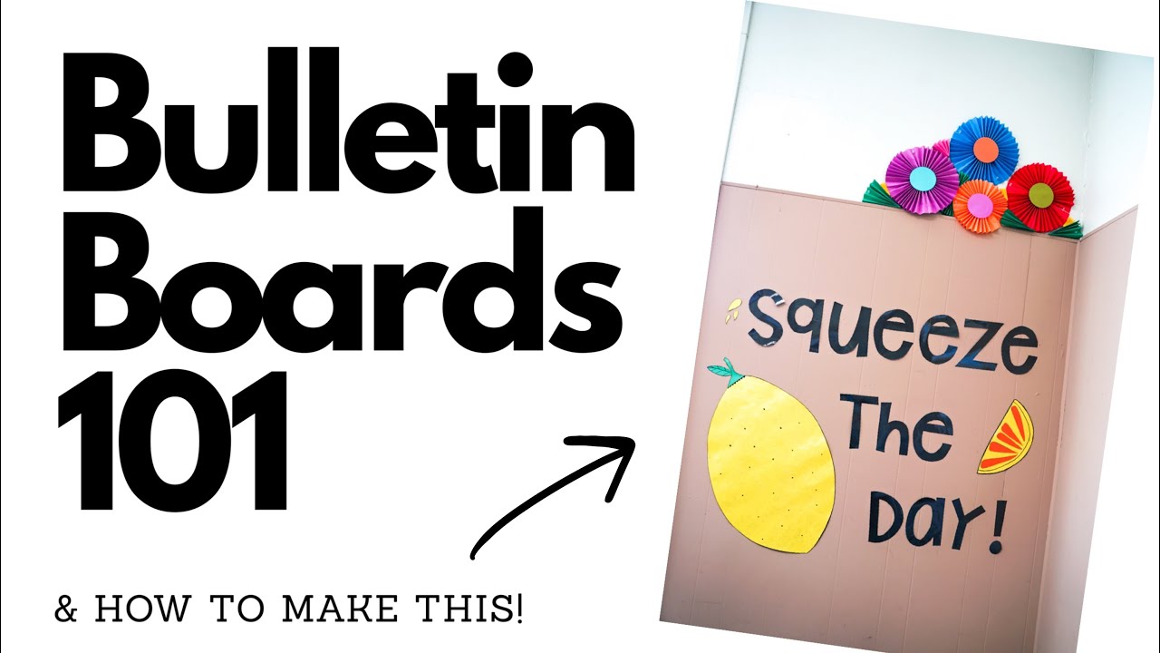 Bulletin Board Tips 101