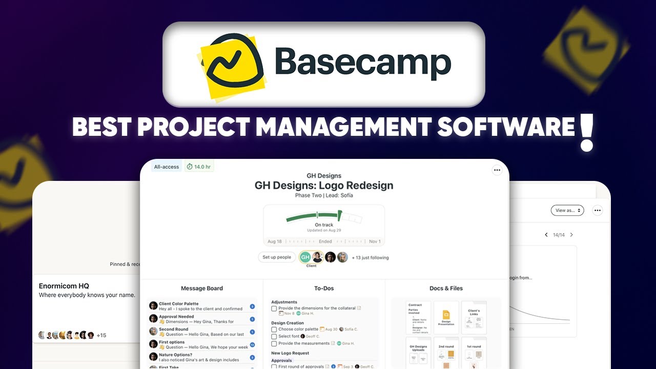 You Have Never Seen A Project Management Tool Like This! Basecamp Review