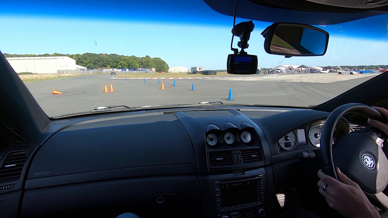 Vauxhall VXR8 (Holden Commodore/Pontiac G8) POV Passenger Ride At Dunsfold Park