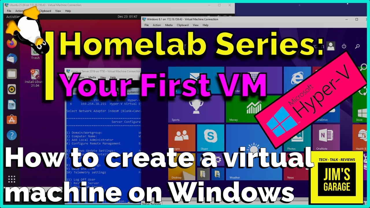 A Guide to Homelab: Creating Your First Virtual Machine on Windows 11