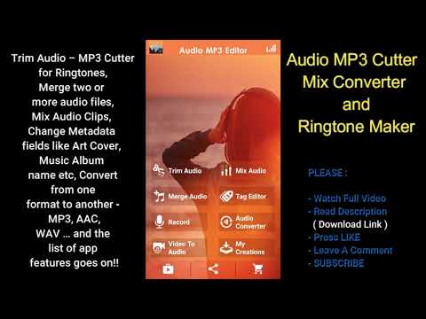 ✅ HOW TO ? - Audio MP3 Cutter Mix Converter and Ringtone Maker ✅ ( best free android apps )
