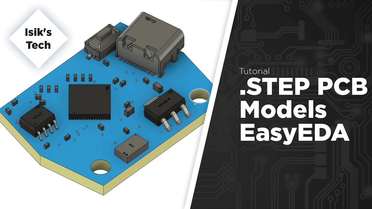 How To Export .STEP Models from EasyEDA