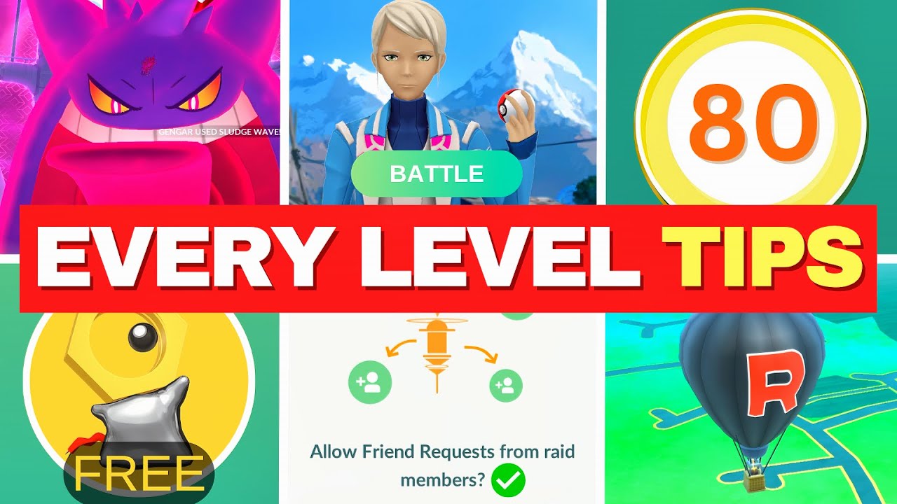 Ultimate 1-80 Leveling Guide For Pokémon GO!