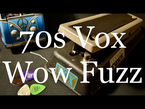Vox Wow Fuzz 1970s Recently Serviced RARE | Reverb