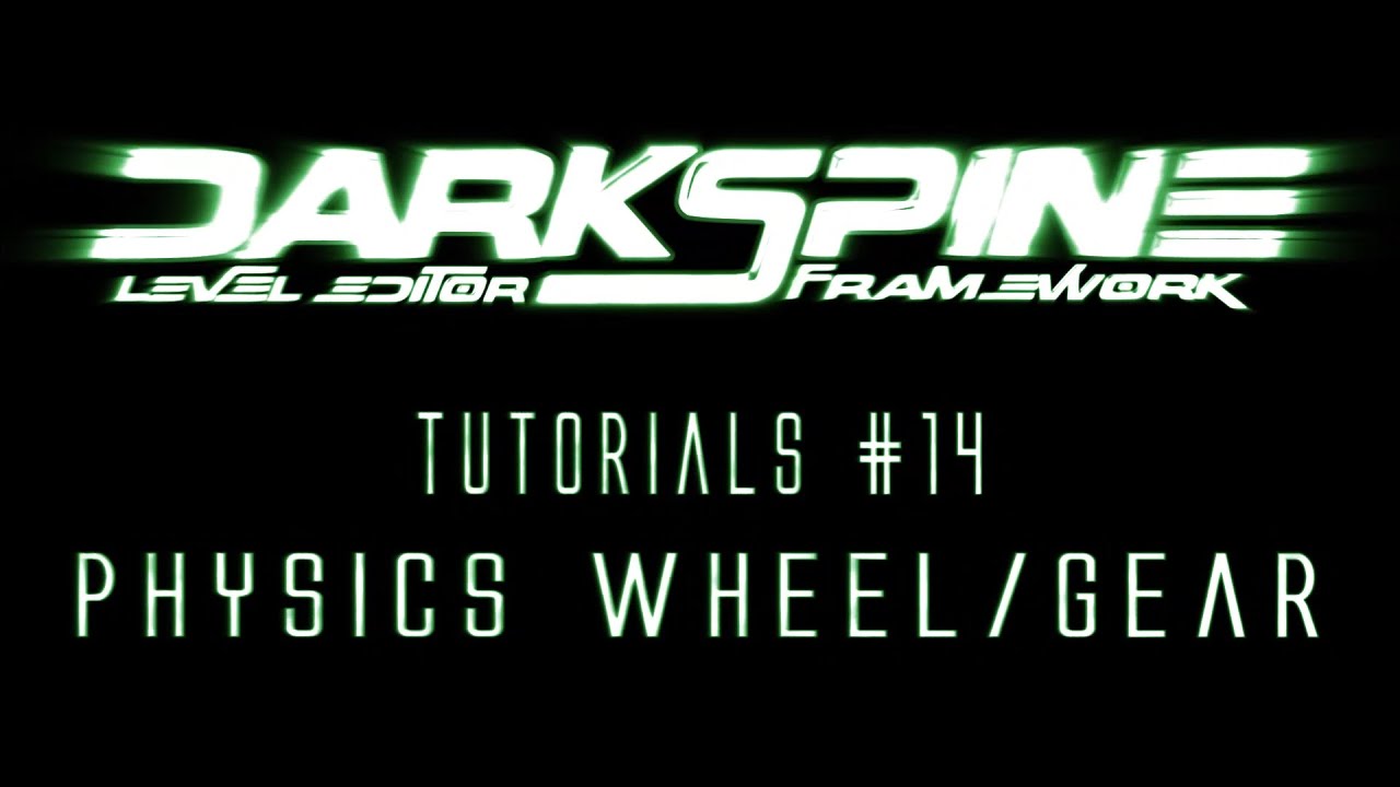 Tutorial#14 Physics WHEEL and GEAR [*DARKSPINE LEVEL EDITOR FRAMEWORK*] for *GAMEMAKER STUDIO*