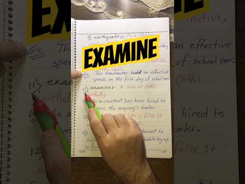 improve your vocab | 4000 common words in english #examine #examineyourself