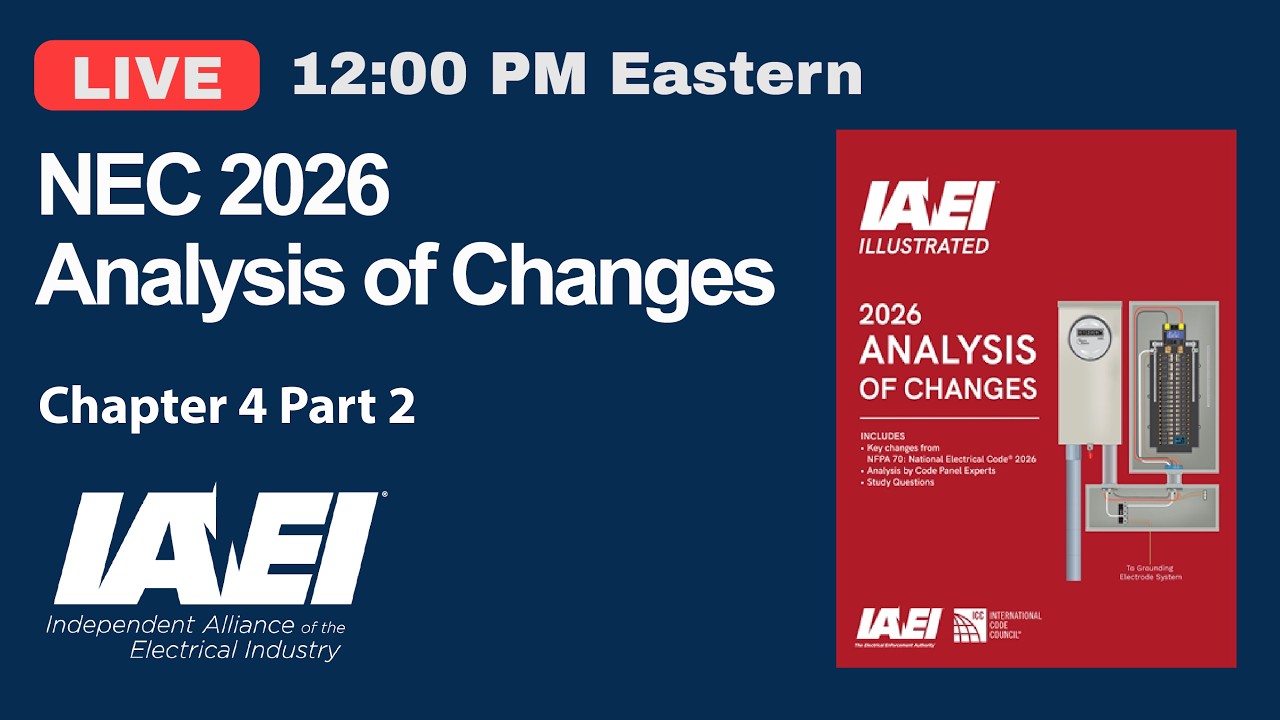 NEC 2026 Chapter 4 part 2