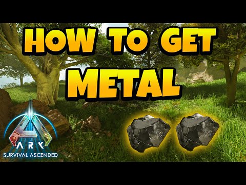 How to Get Metal in ARK Ascended - The Island