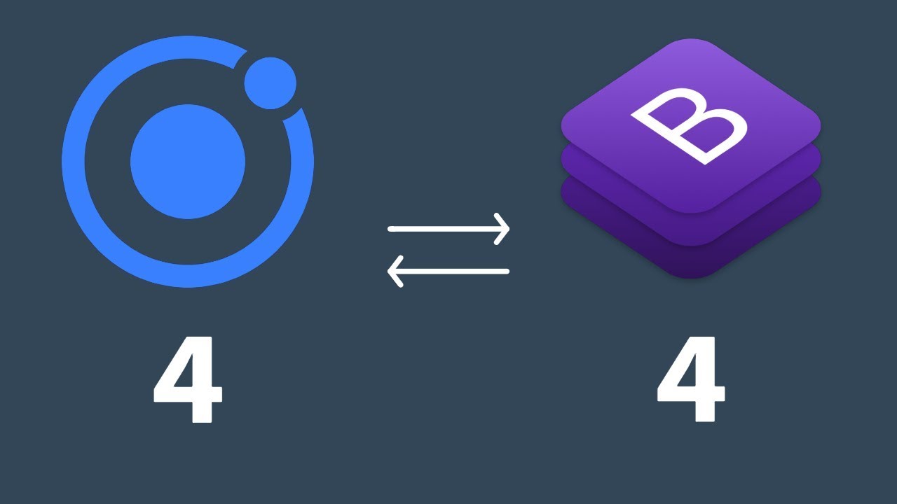 Add Bootstrap 4 Component to Ionic 4 Projects