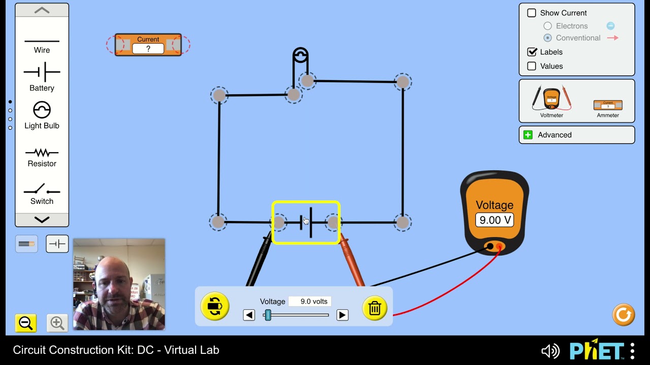 ‪How to Use the PhET Circuit Construction Kit: DC - Virtual Lab‬