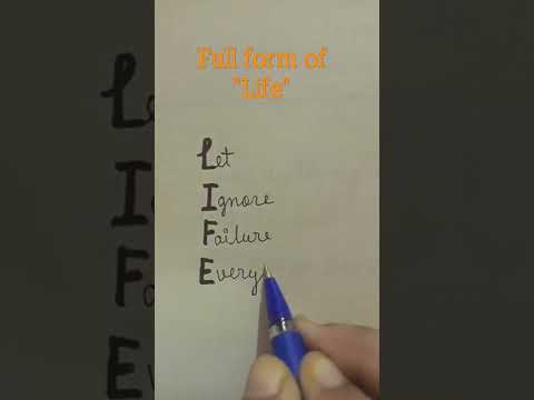 Full form of "Life" ...🌸🌸