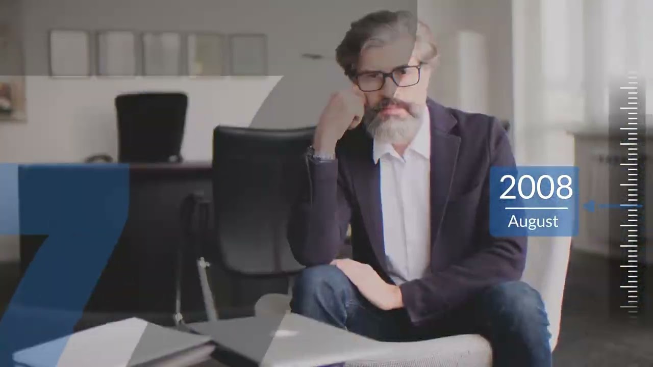Corporate Timeline - Video Display | After Effect Template