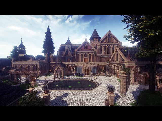 Gothic Revival Village (Download - Survival - Interiors - Detailed ...