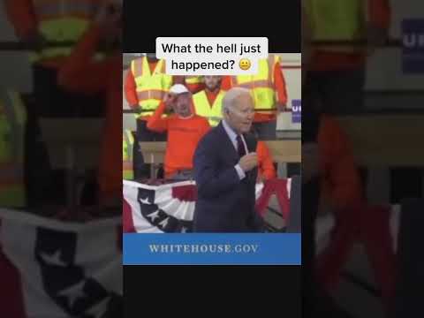 Biden dropped the mic