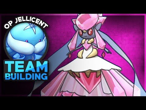 Mega Diancie Team Builder! Pokemon Showdown OU Team Building W/OPJellicent (Smogon Sun and Moon)