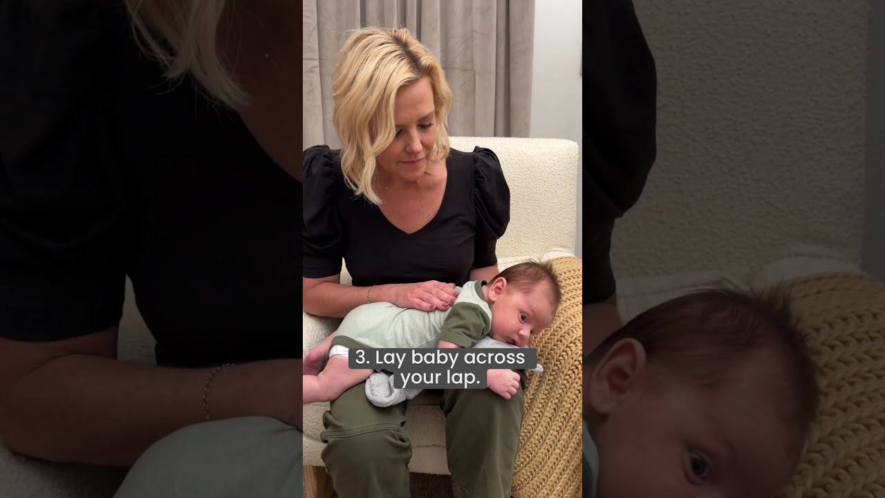 4 different ways to burp your baby #parentingtips #parentinghacks #baby #newparents