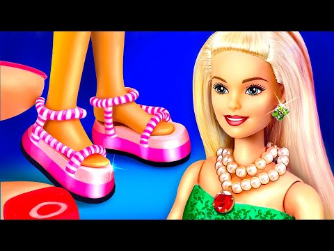 12 Easy Barbie DIYs Jewelry, Shoes, Dollhouse Furniture and more