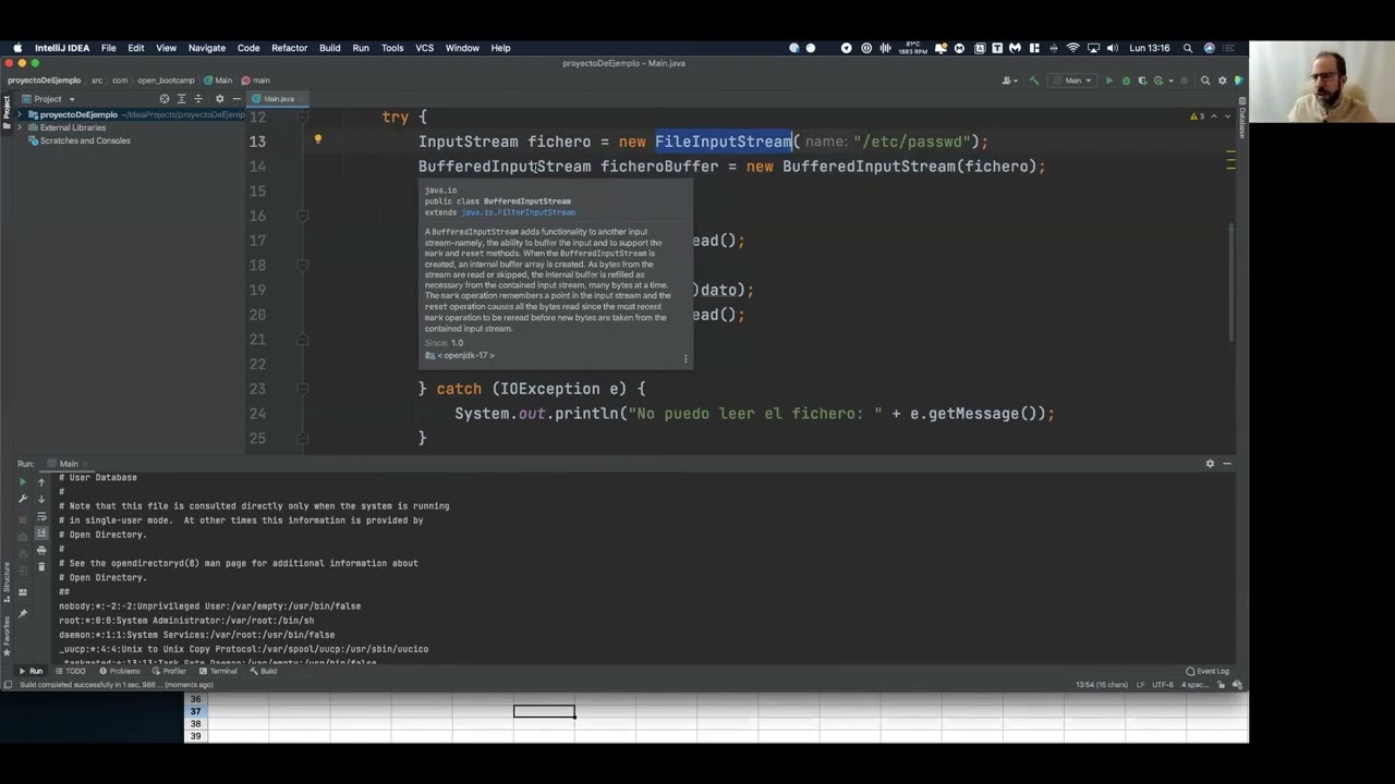 60 Bufferinputstream - Curso Java - OpenBootcamp