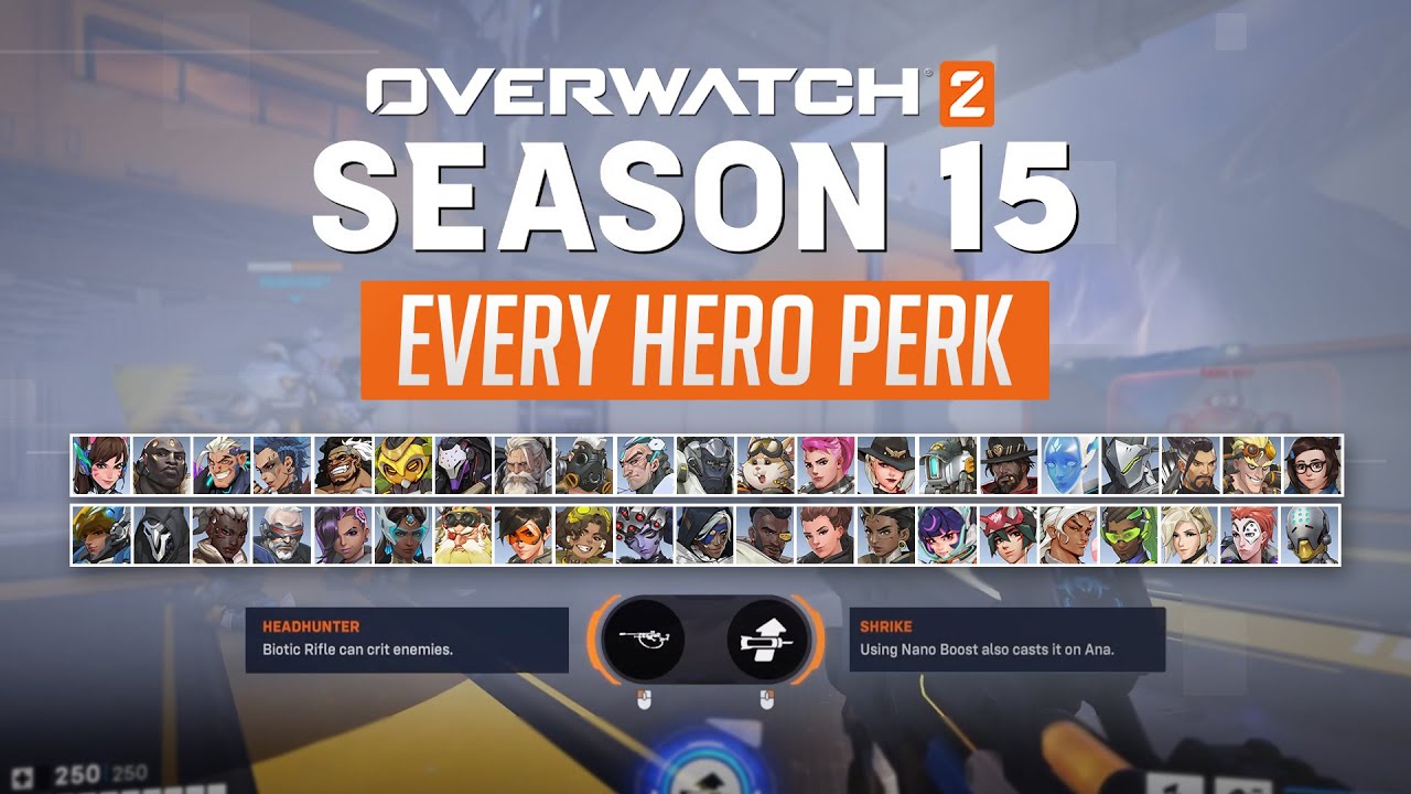 A concise review of perks - General Discussion - Overwatch Forums