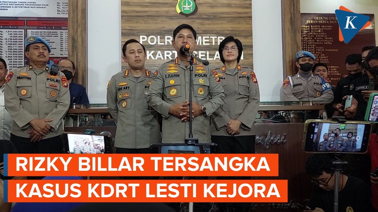 [FULL] Tersangka KDRT, Rizky Billar Terancam 5 Tahun Penjara