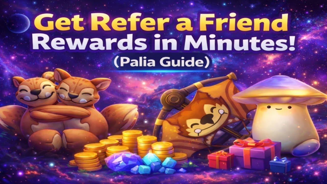 Get Refer a Friend Rewards in MINUTES! (Palia Guide)