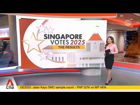 GE2025 sample count results as of 11pm | Singapore General Election
