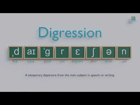 How to pronounce Digression ?