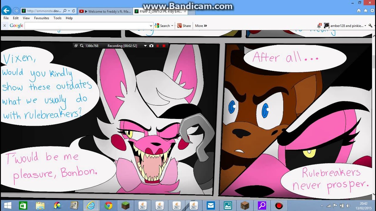 FNaF Comic Out with The Old By Emmonsta On Deviant