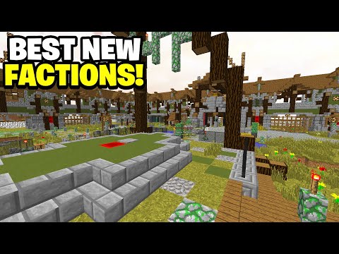 The BEST New Minecraft Factions Server in 2022! (Best New Factions Server)