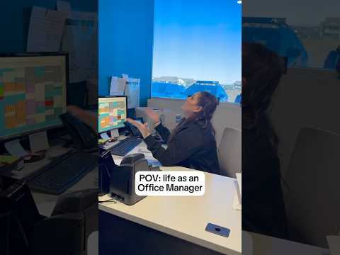 Life as an office manager