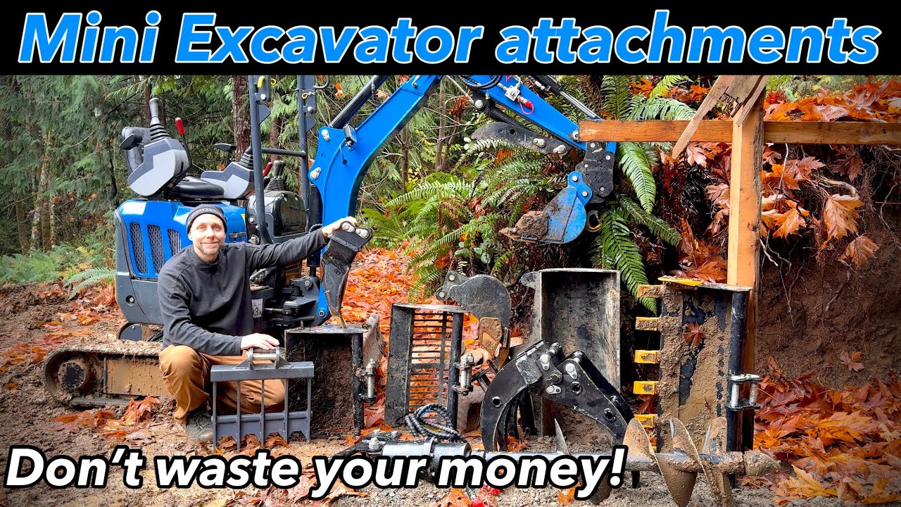 Best Attachment for your mini Excavator #miniexcavator