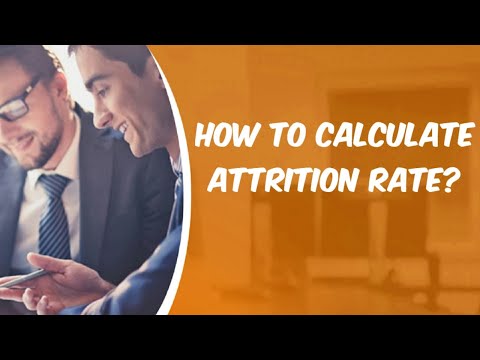 What is attrition rate and How to calculate Attrition Rate - Attrition - (HR Metrics -2)