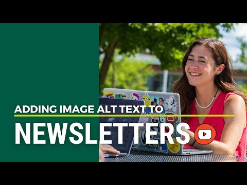 How To Add Alt Text To Newsletter Images
