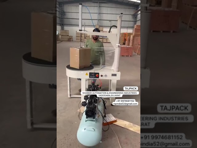Reel Wrapping Machine - Box Wrapping Machine in Por Manufacturer from Vadodara