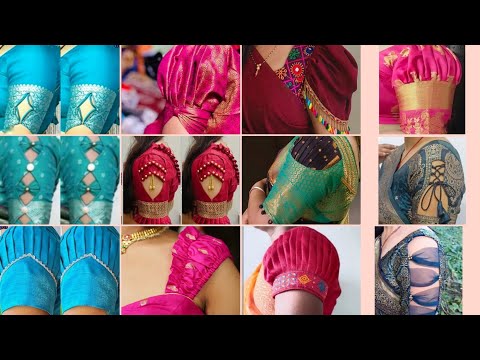 Latest designer saree blouse sleeves designs/Latest and Trendy blouse sleeves designs