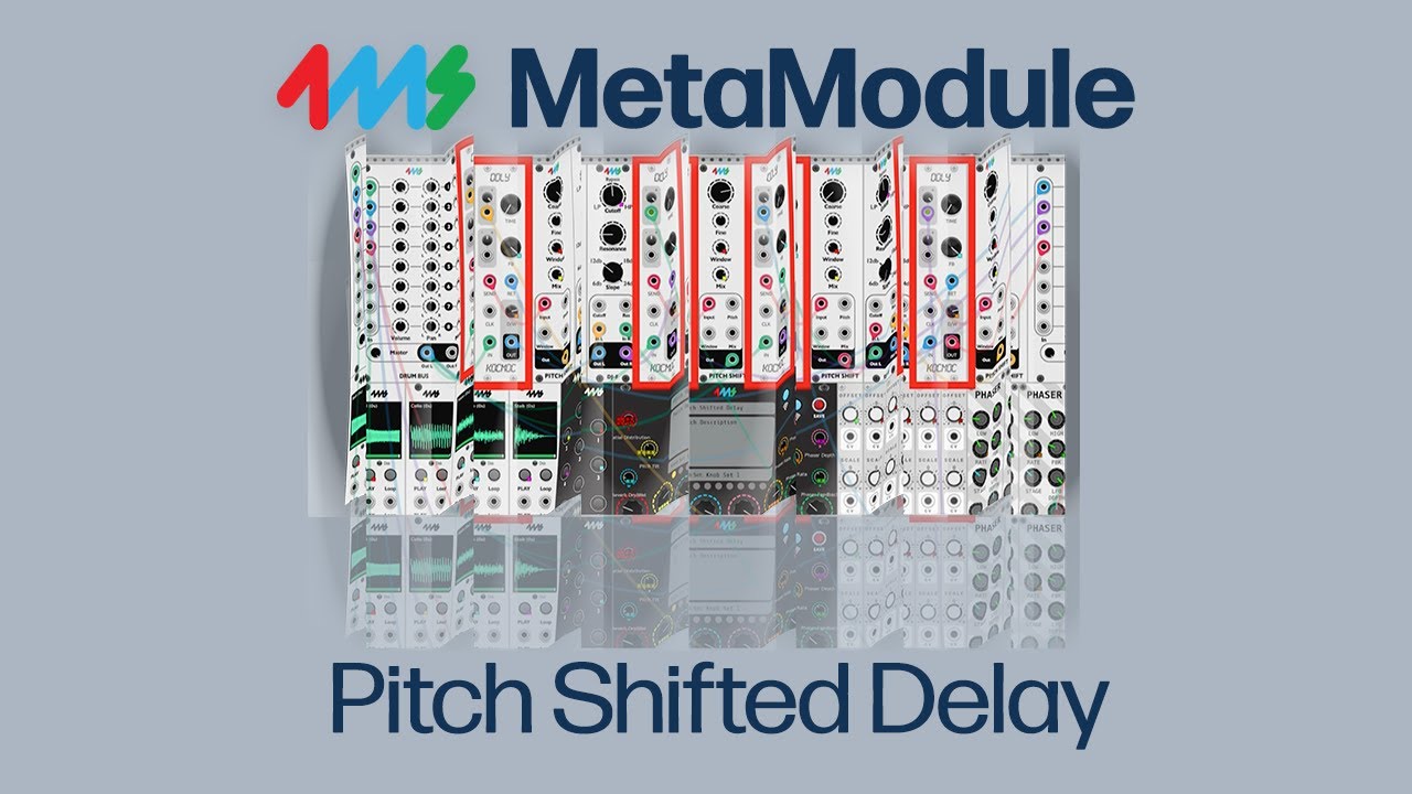 MetaModule Tutorials: Pitch Shifted Delay