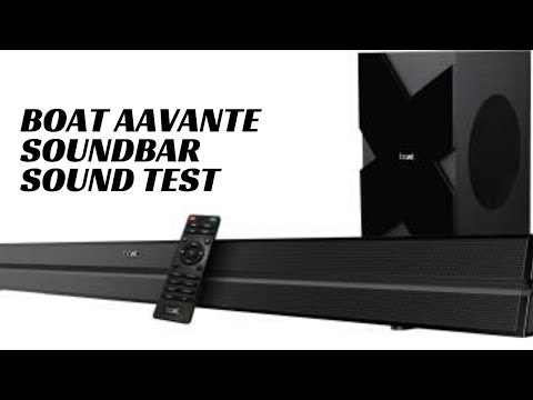 Boat Avante Soundbar 1500 Review , Sound Test | JP Records