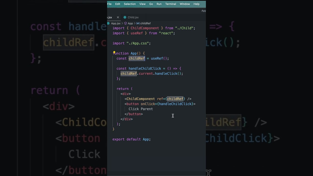 useImperativeHandle Hook in React - JavaScript Shorts