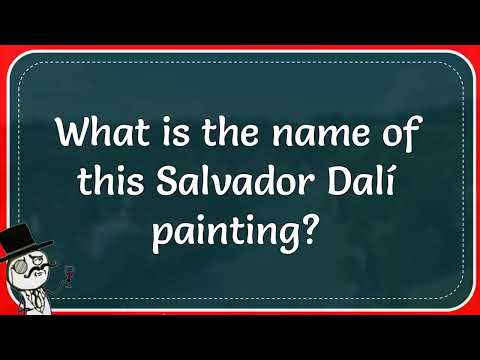 What Is The Name Of This Salvador Dalí Painting?