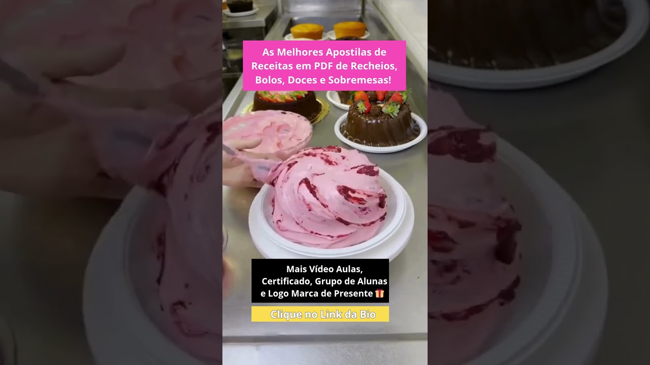 Confeitaria Lucrativa Em Casa !!! 🏡👩🏻‍🍳🎂❤️🙏 #bolosdecorados #confeitaria #brigadeiro #bolonopote