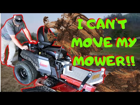How To Release The Hydro Gear to Move a Stuck Zero Turn Mower | 2020 Toro TimeCutter MyRide