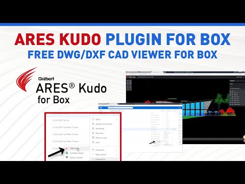 ARES Kudo plugin for Box | Free DWG/DXF CAD Viewer for Box